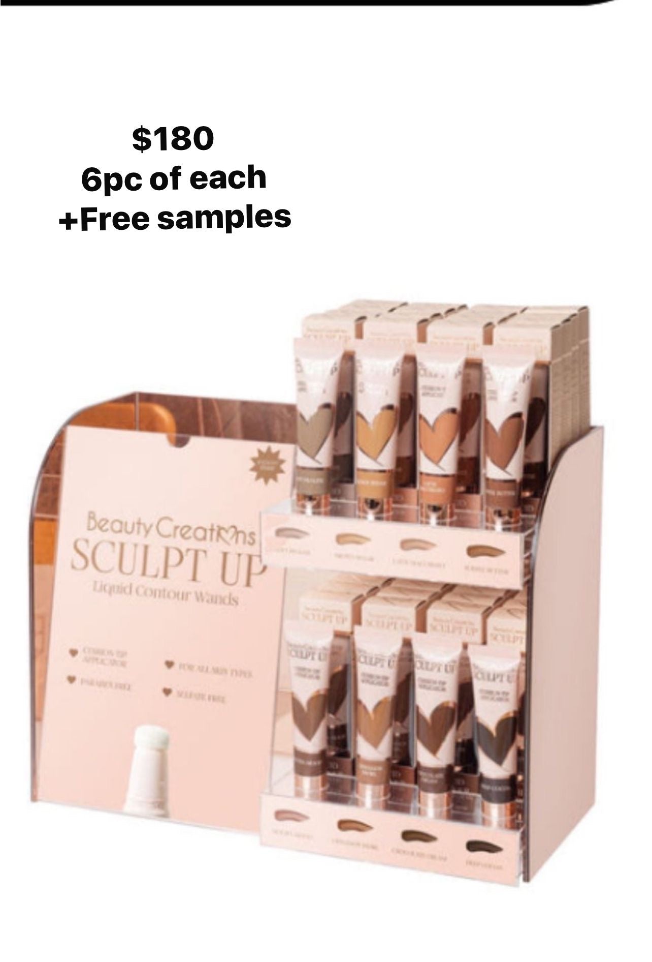 Face- Beauty Creations Sculpt Up Wands Display (48pcs + free samples ...