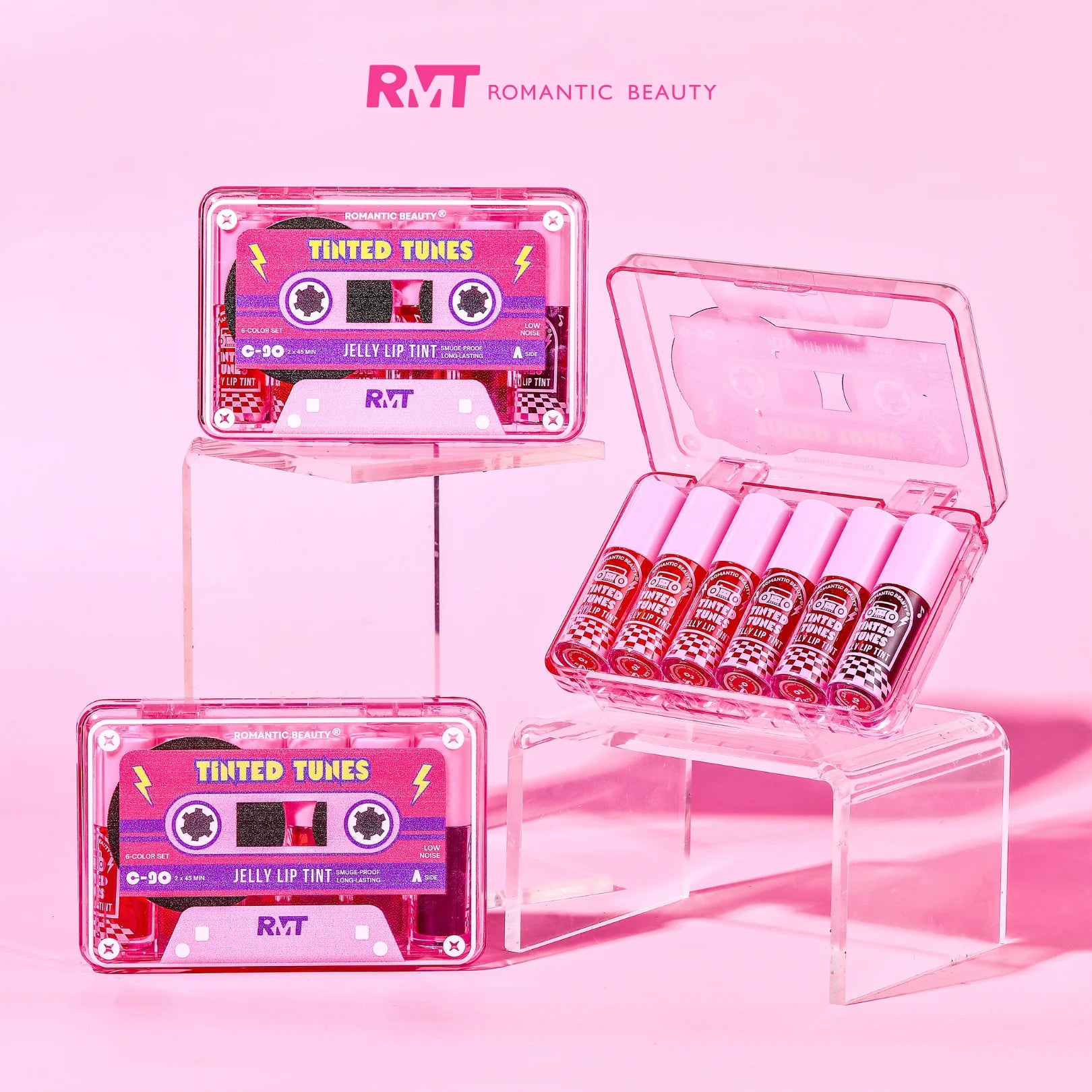 Lips-Romantic Beauty Tinted Tunes Jelly Lip Tint LG7052 ($4 each, 4pcs ...