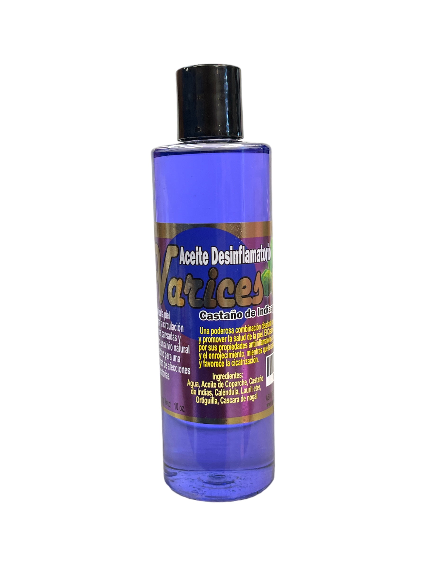 Skincare- Aceite Desinflamatorio Varices 10oz (4pc bundle, $4.50 each ...