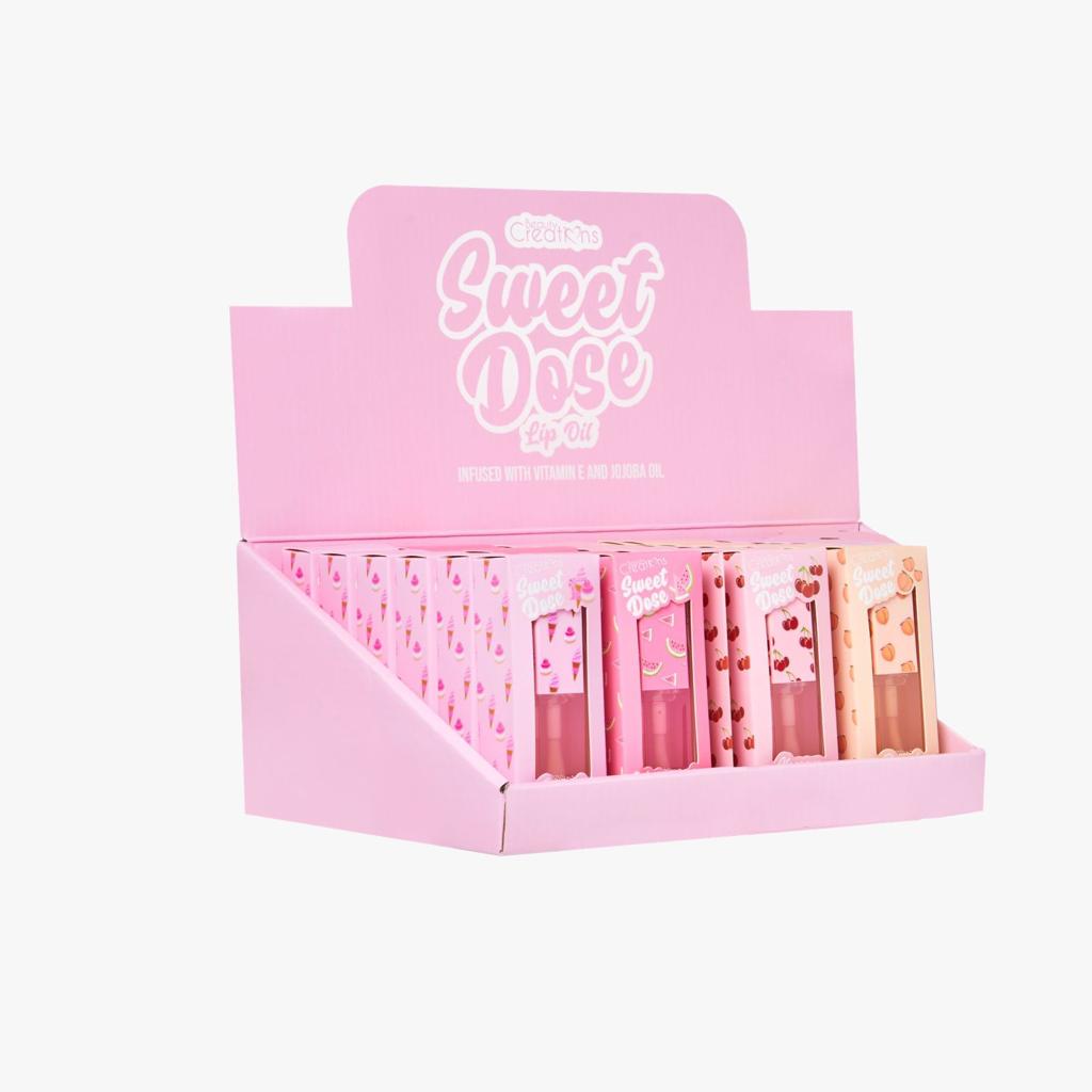 Lips-Beauty Creations Sweet Dose Lip Oil Display (24pc, $2.25 each ...
